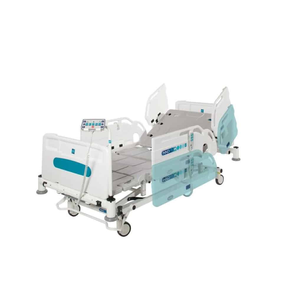 Sidhil Innov8 IQ Hospital Ward Bed With Split Side Rails | ReliMobility